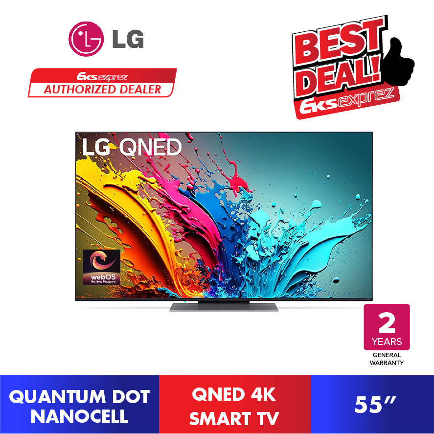 [TnG RM 600] LG 55" 55QNED86TSA QNED86 4K Smart TV (2024) (120Hz) | Shopee Malaysia