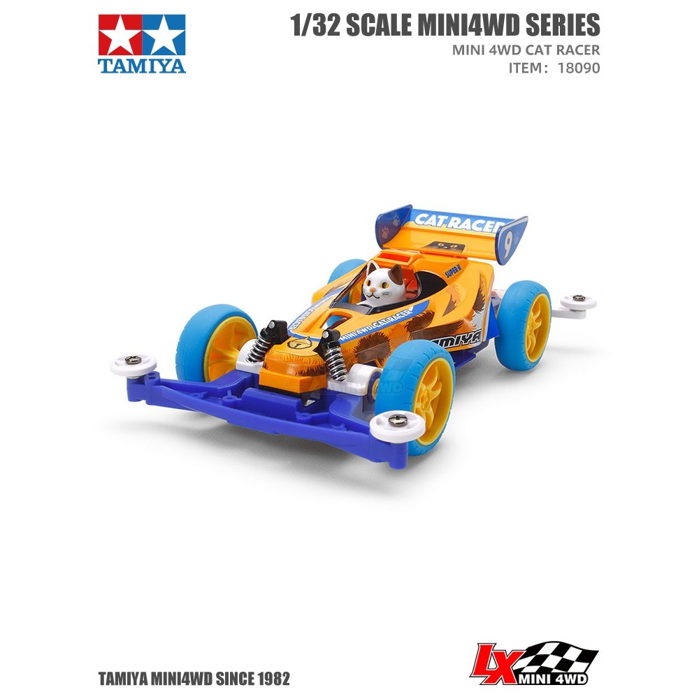 Original Authentic Tamiya Racing Assembly Four-wheel Drive Model Animal ...