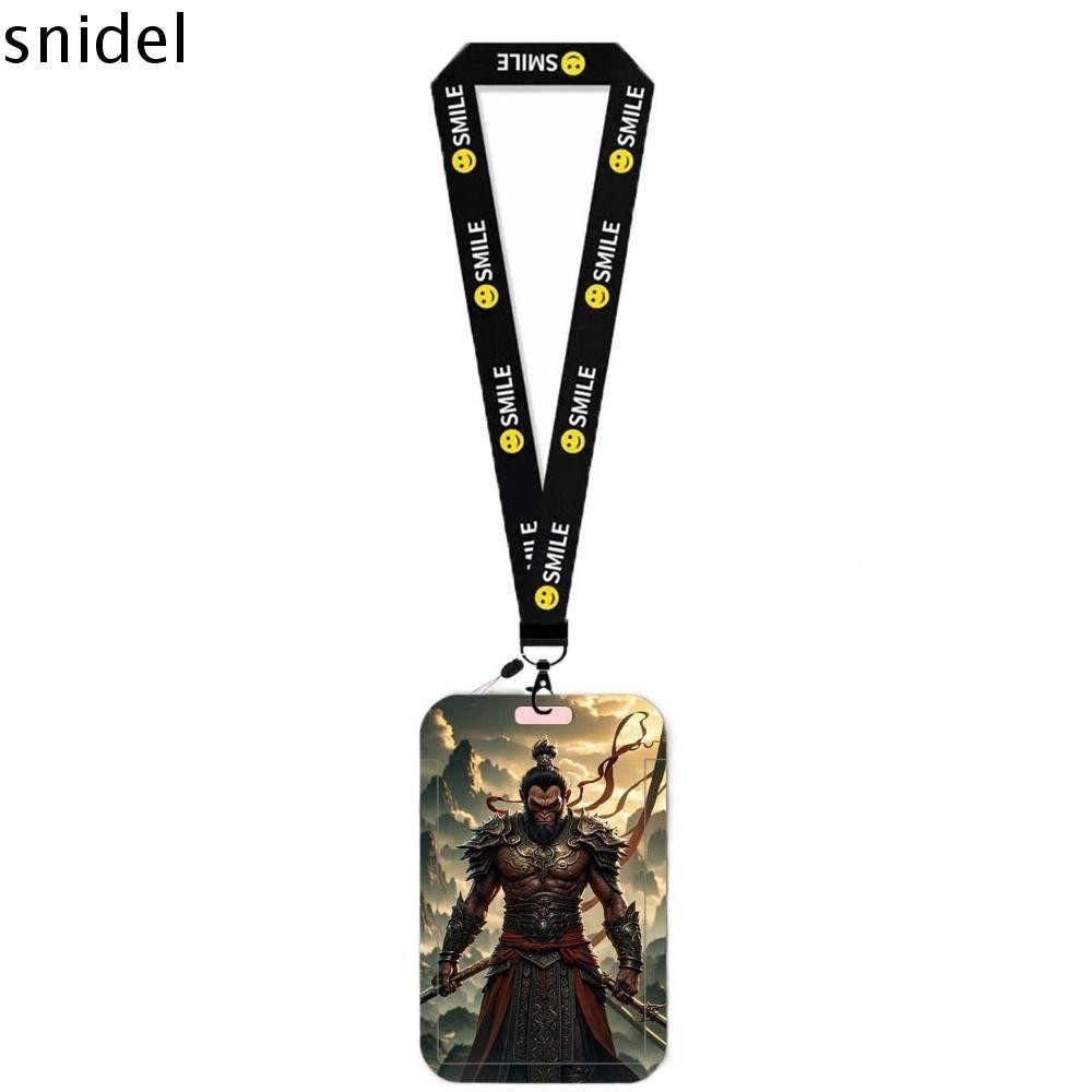 SNIDEL Wukong Card Holder, Black Myth Chinese Style Transparent Card ...