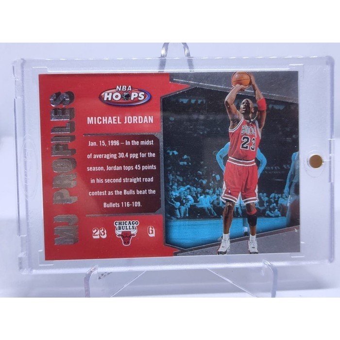 Original Basketball Card MJ Profile Michael Jordan BULLS 45pt VERY RARE ...