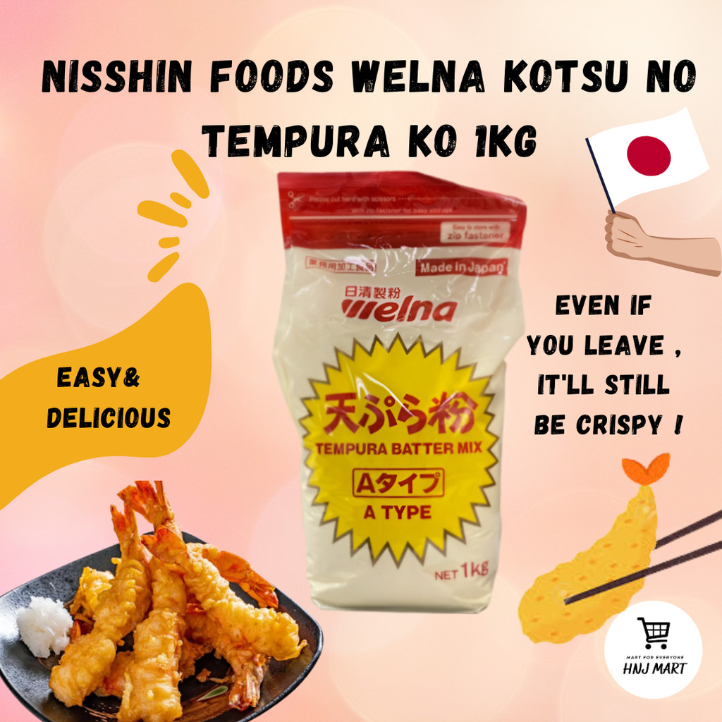 Japan Nissin Tempura Ko Powder 1kg Tempura Powder Tempura Mix Tempura ...
