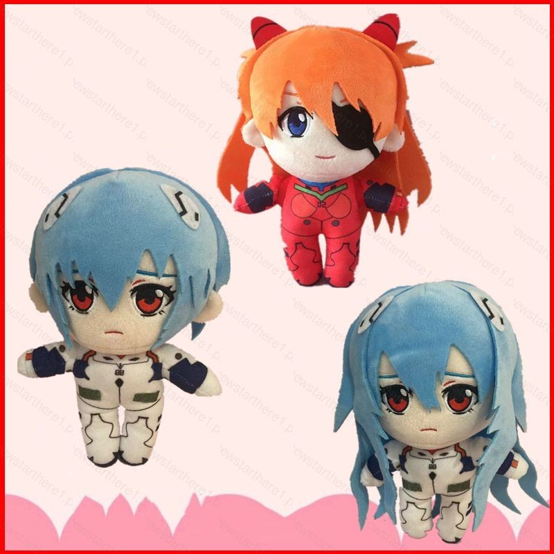 Jason EVA Ayanami Rei Asuka Plush Toys Short Hair Long Hair Rei Stuffed ...