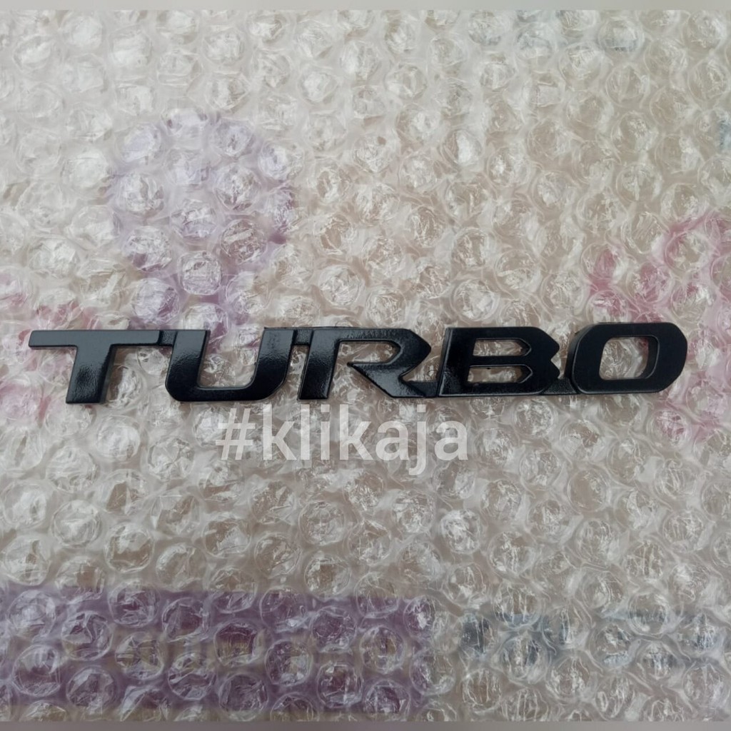 Original Turbo Writing Emblem | Shopee Malaysia