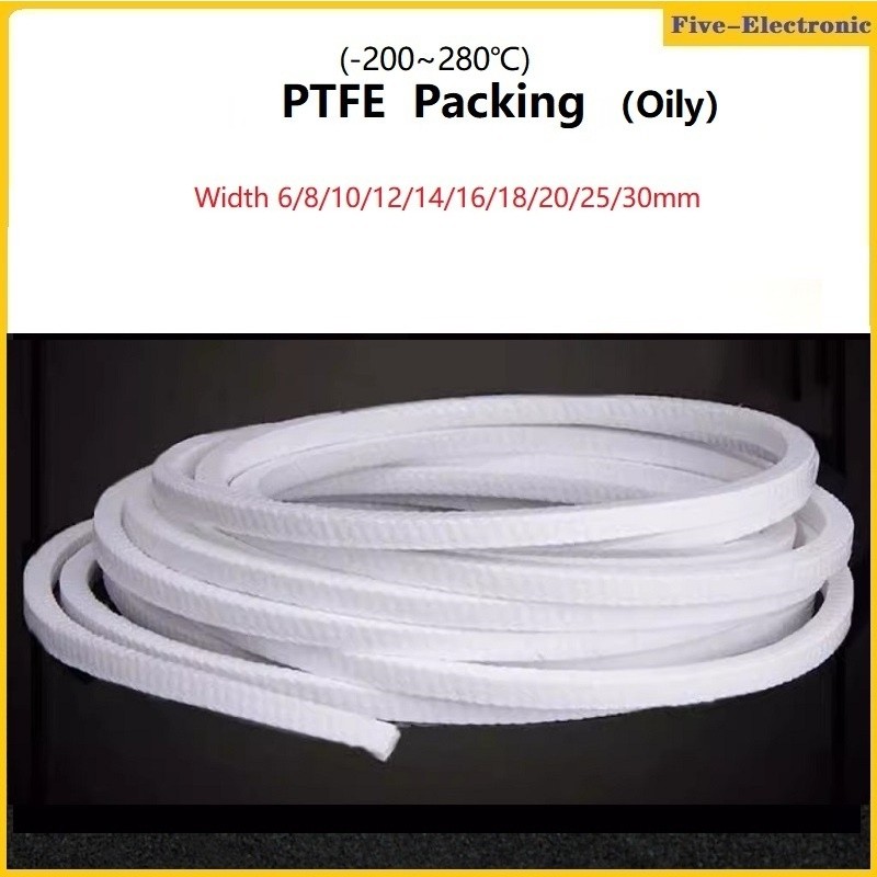4mm~20mm PTFE braided Compression Packing acrylic fiber packing ptfe ...