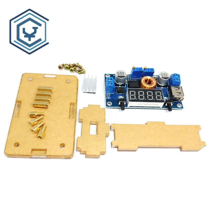 CC / CV Ammeter, Current Voltage Display Module with Shell 5a 75W 5-36V ...
