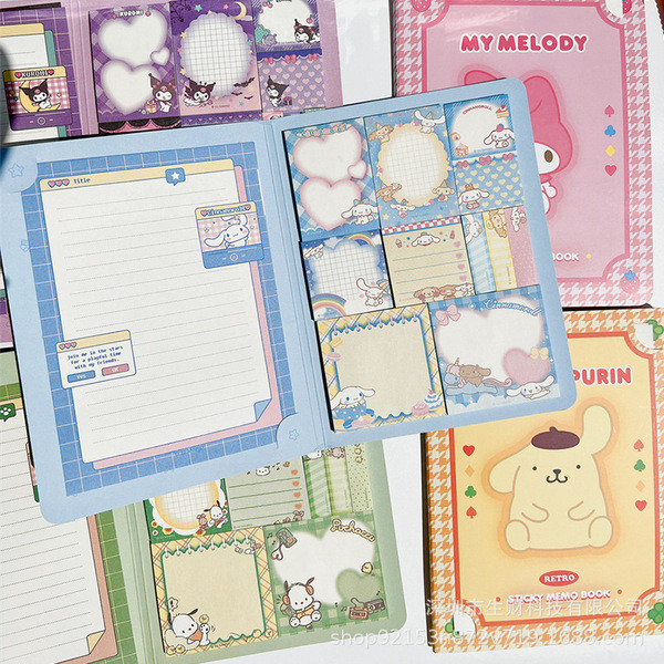 sticker book aesthetic cute sticker book Pelekat Nota Anjing Yugui ...