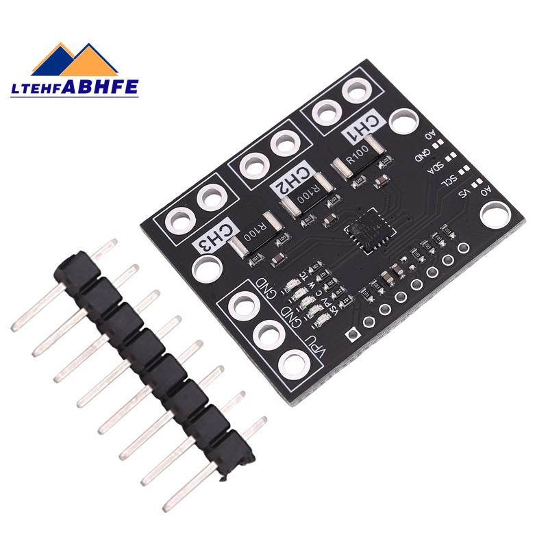 I2C SMBUS INA3221 Triple-Channel Shunt Current Power Supply Voltage ...