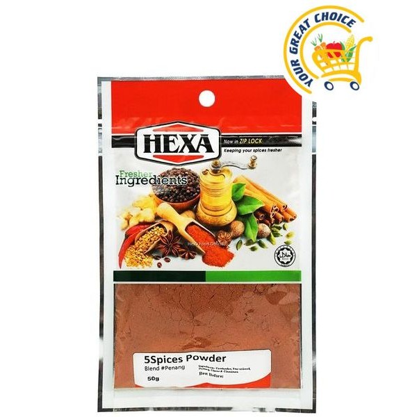 Hexa 5 Spices Powder 50g | Shopee Malaysia