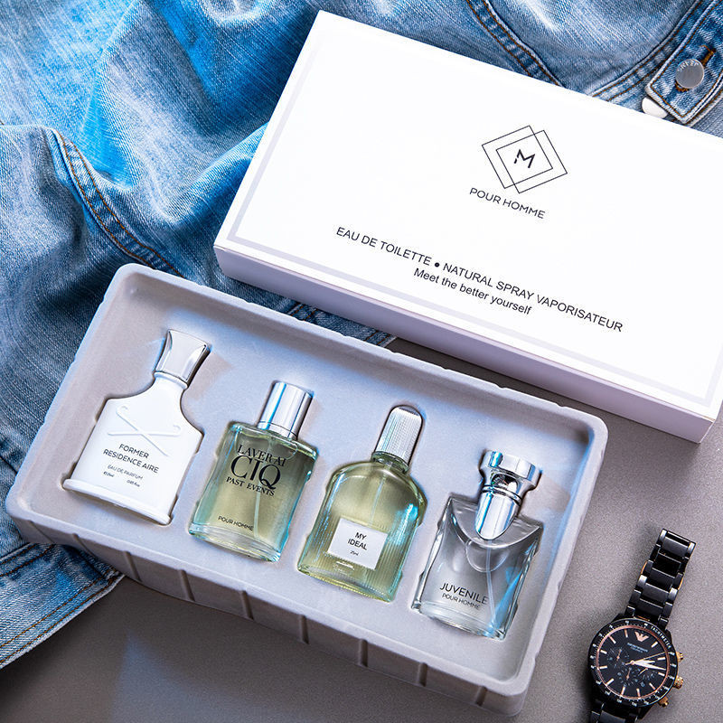 4 bottles of silver mountain spring men's cologne gift box w4 bottles ...