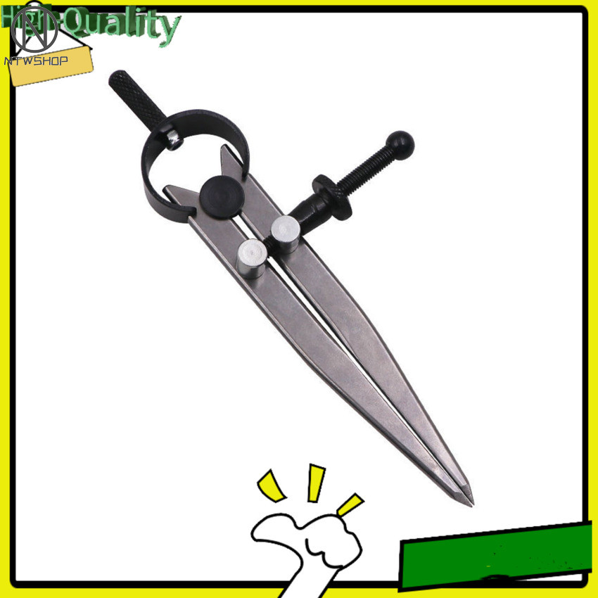Woodworking Compass Adjustable Leather Compass Lockable Carbon Steel ...
