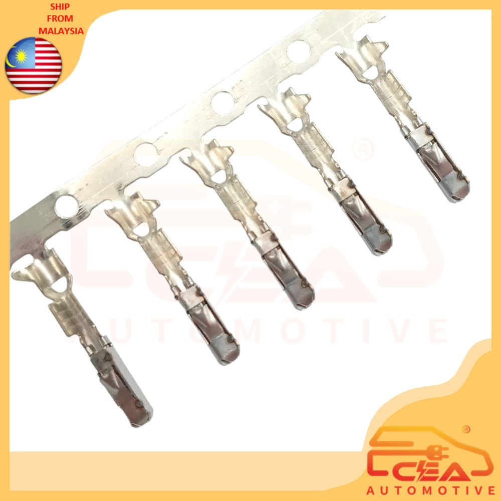 1PACK 10PCS 100PCS 0.6 SERIES FEMALE CAR CRIMPING TERMINALS CONNECTOR ...