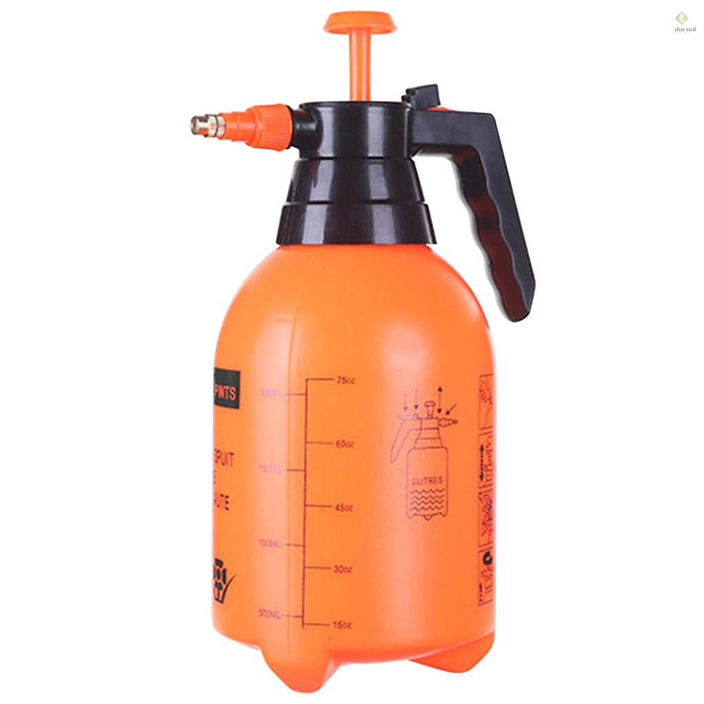 2L Garden Sprayer Pump Handheld Water Sprayers Pressurized Plant Water ...