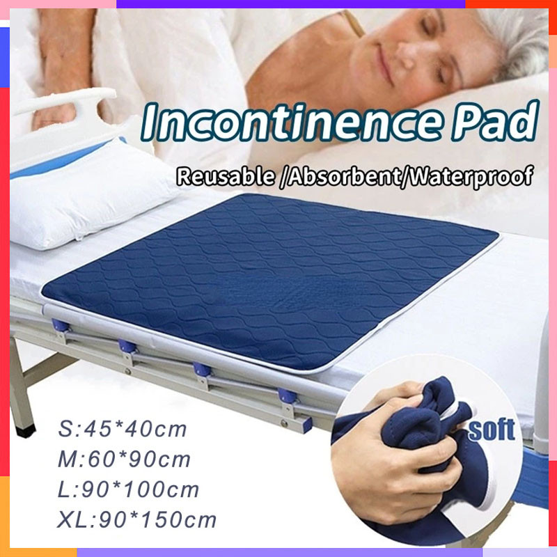 Reusable Incontinence Pad Urine Mat Waterproof Bed Sheet Mattress ...