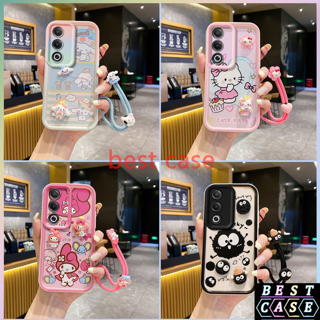 Casing OPPO A3 Pro 5G Casing Cinnamoroll And ‌Hello Kitty Cartoon ...