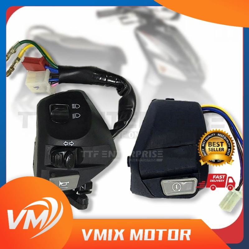 YAMAHA EGO HANDLE SWITCH ASSY (LH/RH) | Shopee Malaysia