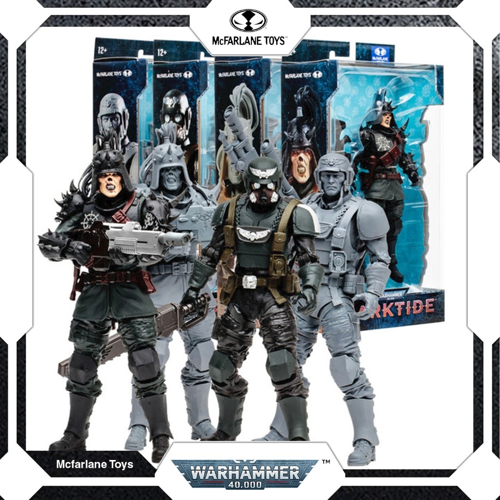 Mcfarlane Warhammer 40,000 Toys: DARKTIDE VETERAN GUARDSMAN TRAITOR ...