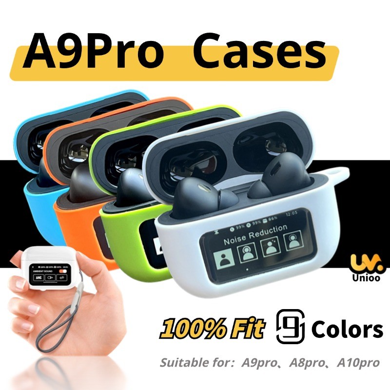 A9Pro Headset Silicone Case, Anti-Fall Soft Shell Wireless Bluetooth ...