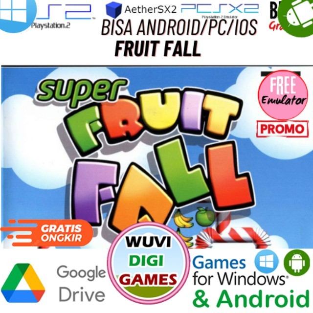 Selling PS 2 Fruit Fall | Can be used on PC / Android / IOS Plus ...
