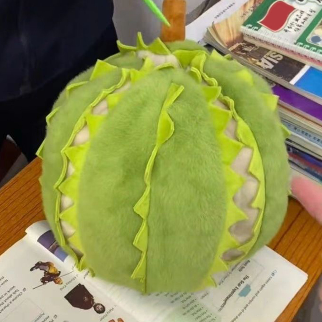 XPS Durian Lover Plush Toy Realistic Durian Fruit Plush Realistic ...