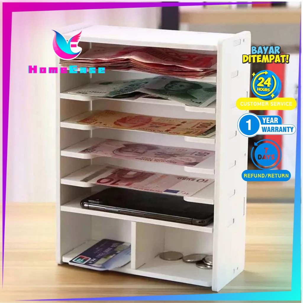 Homeease - Banknote and Coin Storage with Multi-Purpose Organizer ...