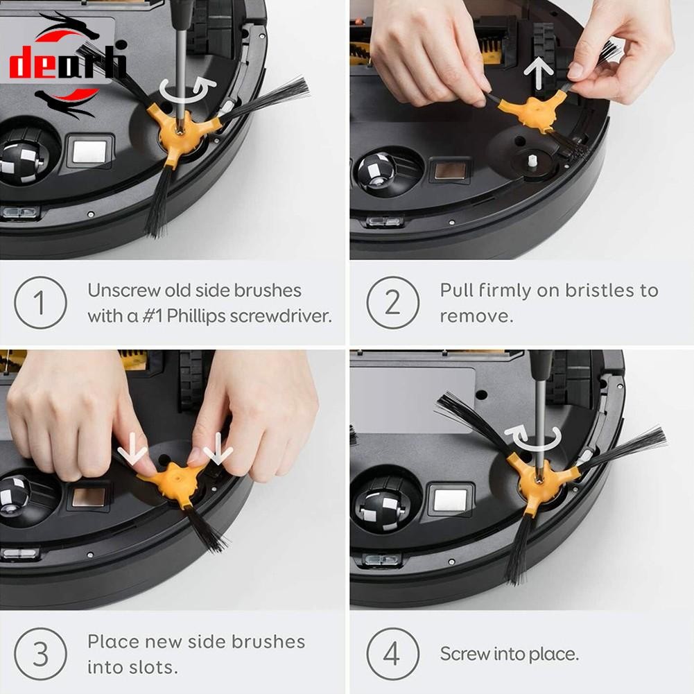 Side Brushes Replacement Spare Parts 11+ (11 Plus) Robot 2pcs ...