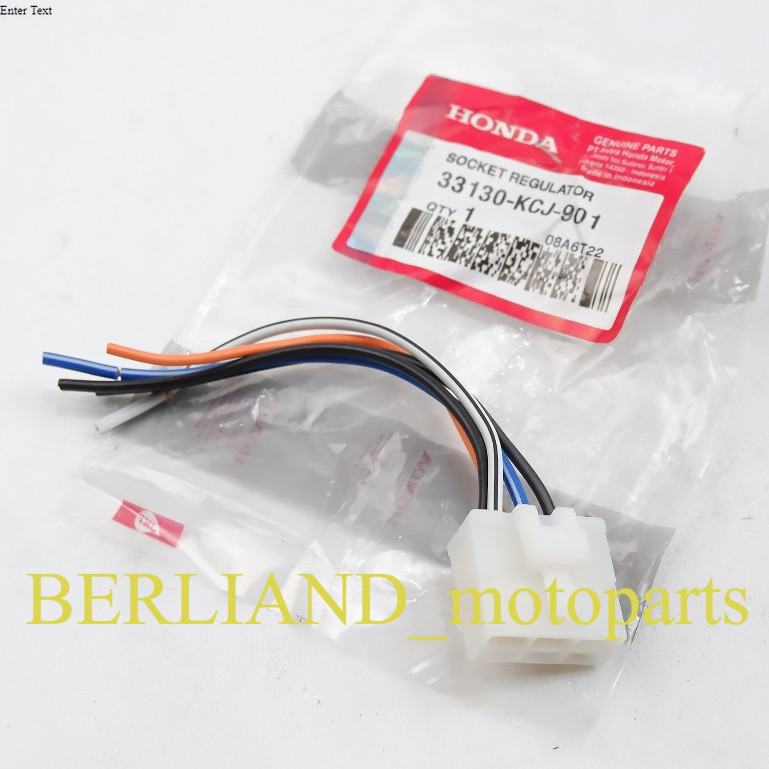 Kiprok Socket Honda Tiger KCJ / mega pro Motorcycle Regulator Socket ...