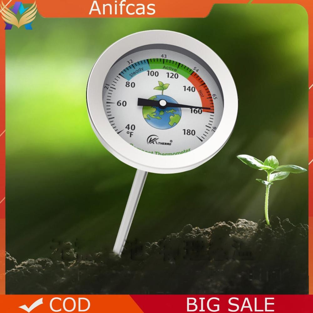 50cm Compost Soil Thermometer Measuring Probe Temperature Tester Meter ...