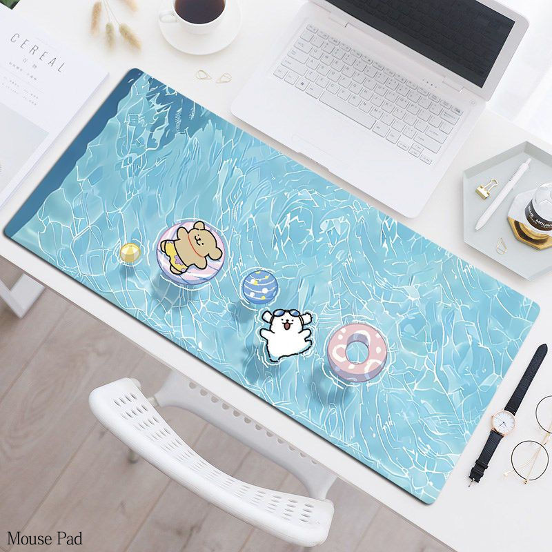 Cartoon Line Puppy Mouse Pad Extra Large Gaming Mouse Pad Computer ...