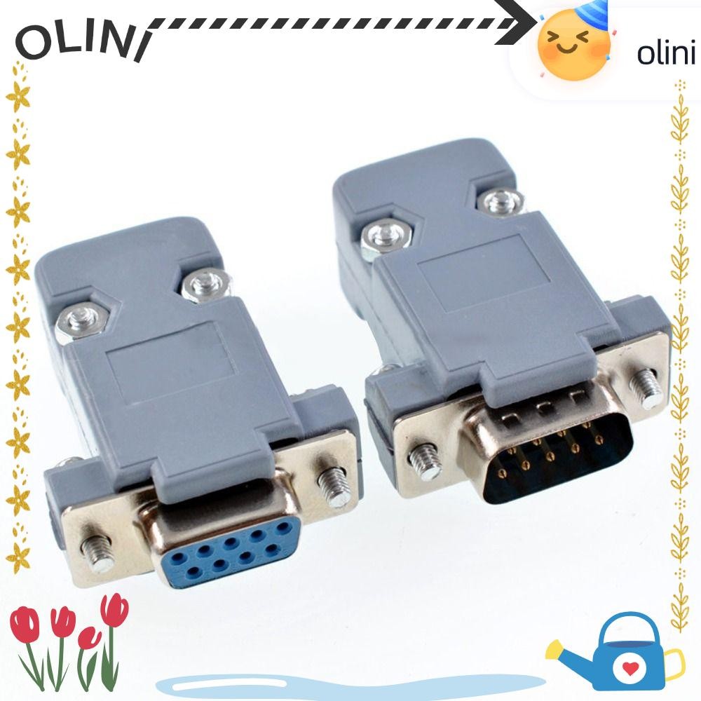 OLINI DB9 D-sub Connectors Plug, Protective 485 COM Port 9 Pin Jack ...