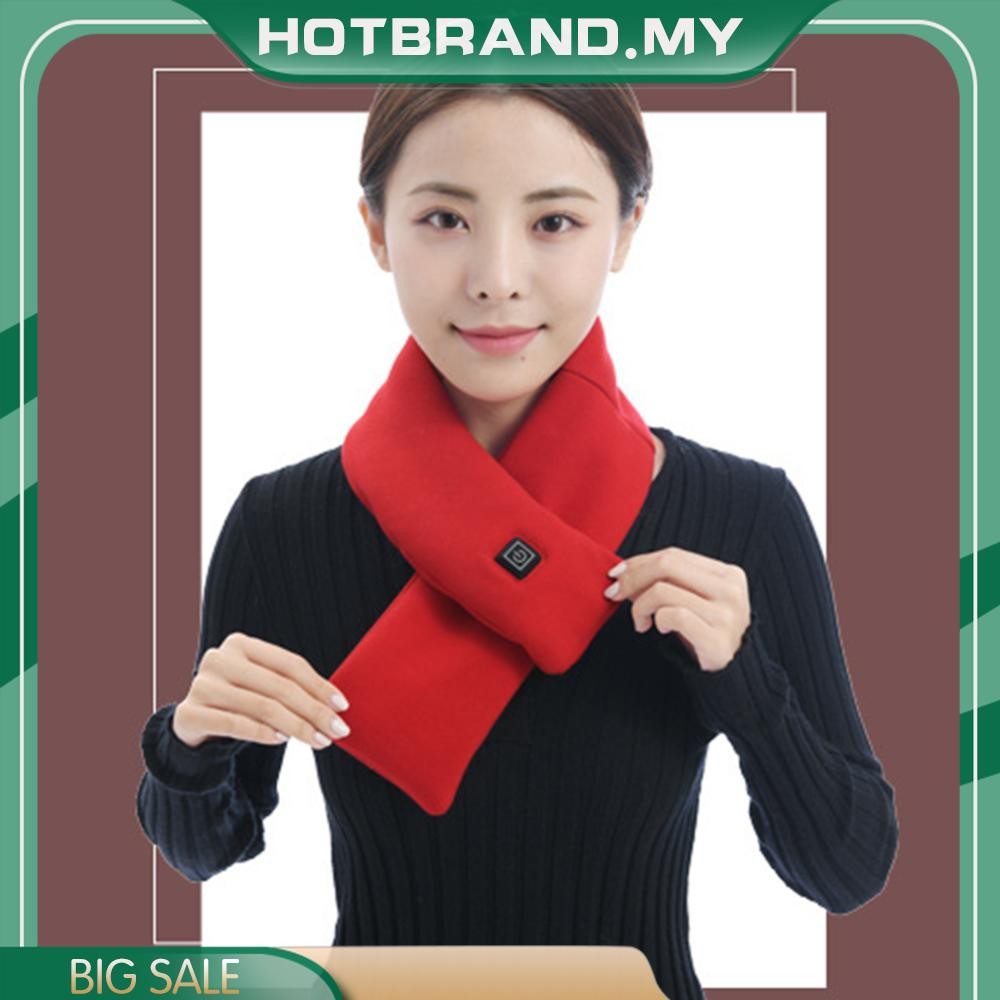[Hotbrand.my] Electric Heated Scarf Cold-Proof Thermal Neck Wrap Warmer ...