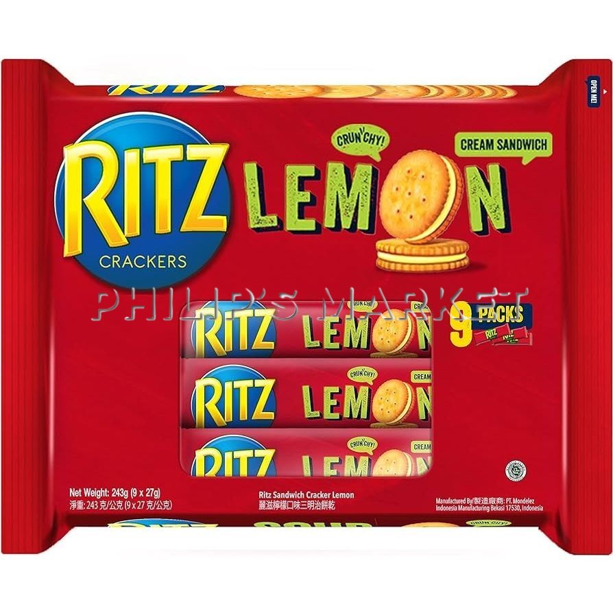Ritz Sandwich Lemon Biscuit 243g (9s x 27g) | Shopee Malaysia