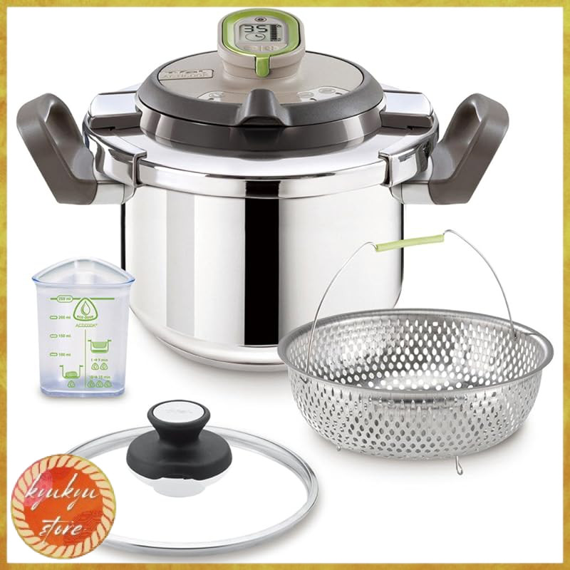 Tefal ActiCook Plus Pressure Cooker with Timer - Induction Compatible ...