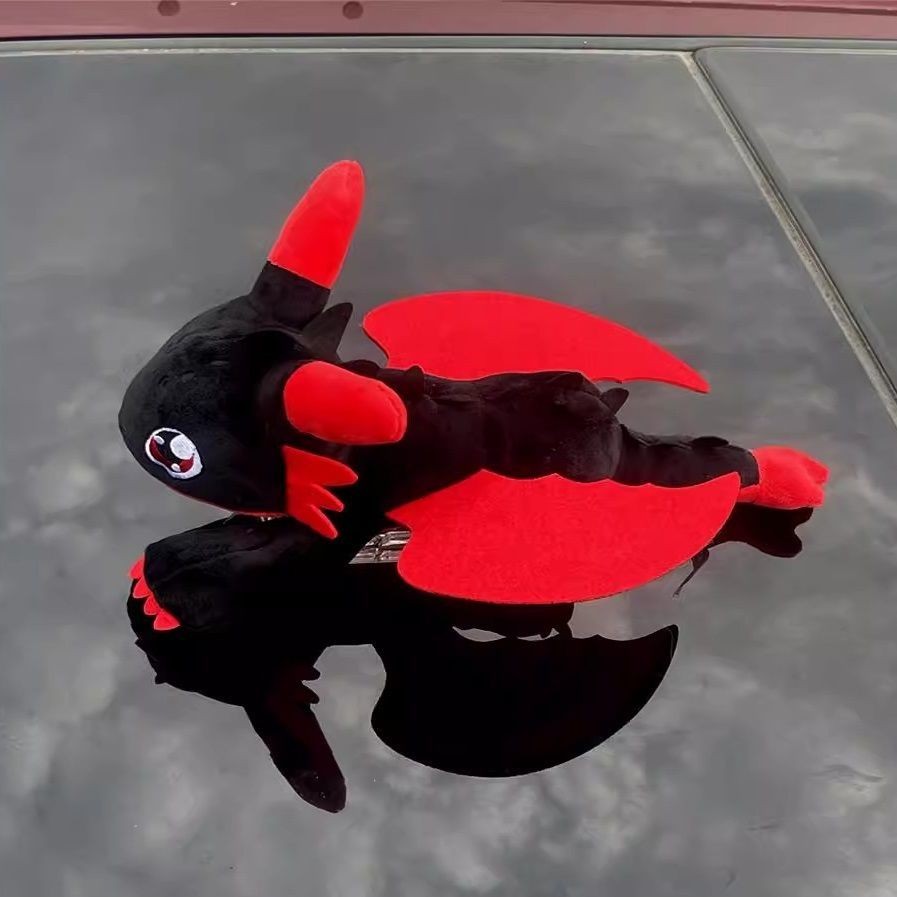 [Portable Disassembly] Influencer Toothless Car Roof Doll Little Flying ...