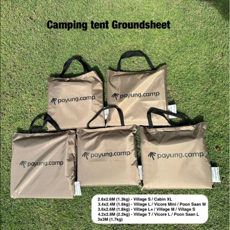 PC001~005 | PAYUNG CAMP Groundsheet 180gsm | PC001 | PC002 | PC003 | PC004 | PC005 | | Shopee ...