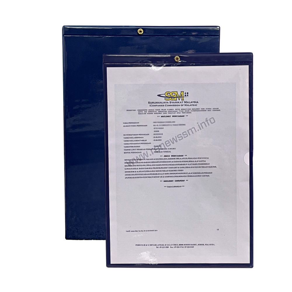 PVC License Holder (A4) - 12pcs | Shopee Malaysia