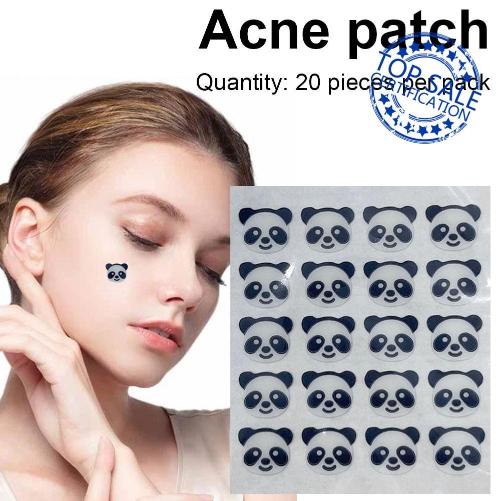 Panda Acne Sticker Cute Pattern Acne Sticker Portable Packaging ...