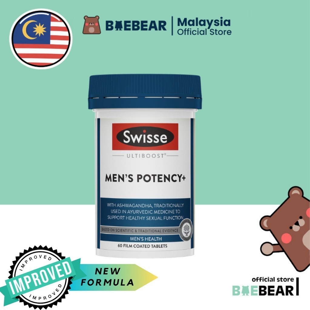 Swisse Ultiboost Men Potency+ 60 Tablets | Shopee Malaysia