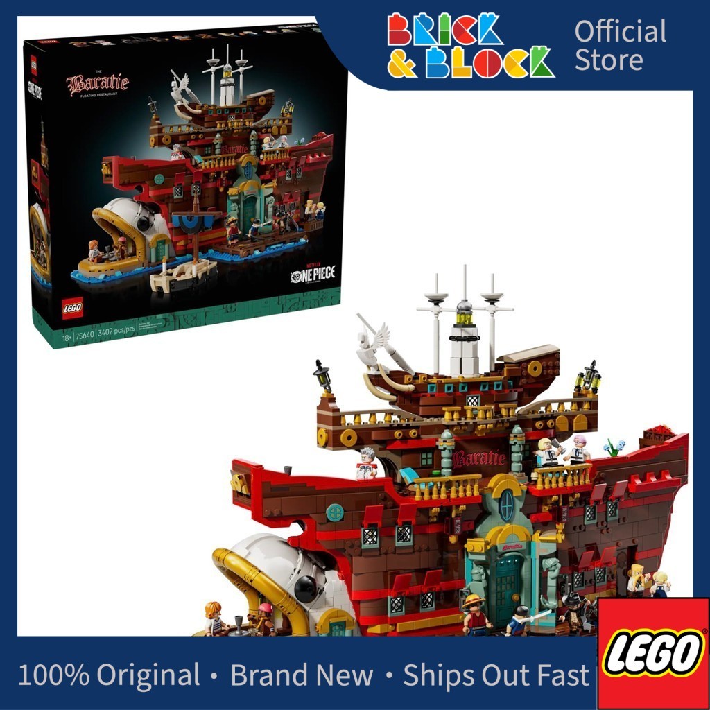 LEGO 75640 The Baratie Floating Restaurant | LEGO One Piece | Shopee ...