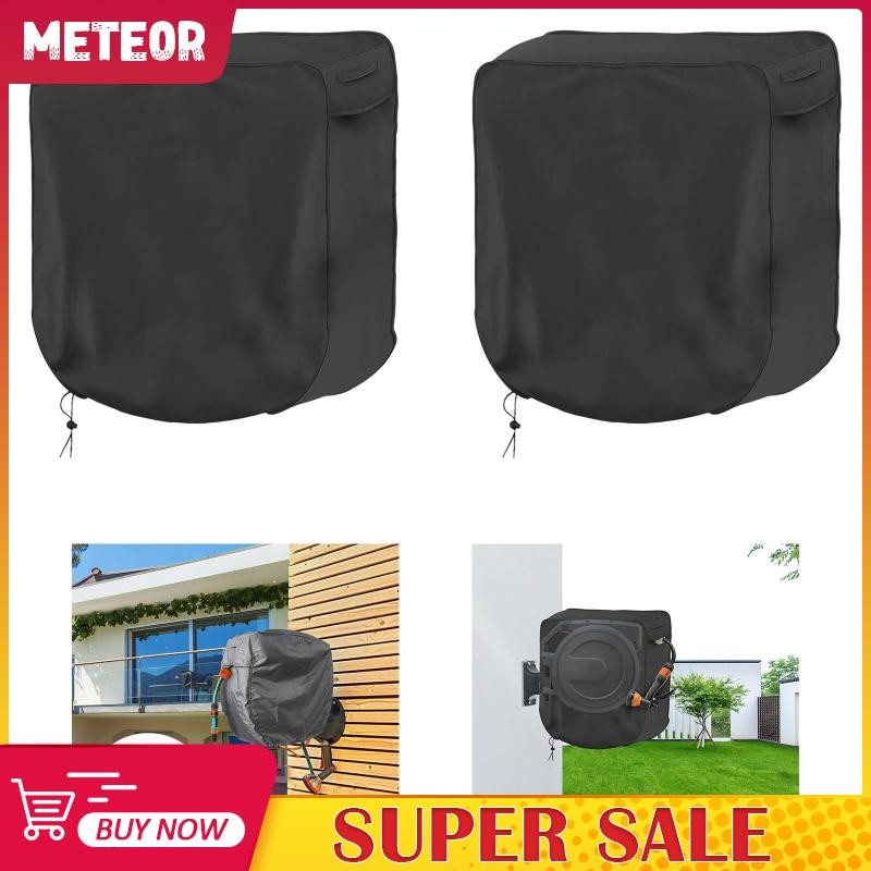 [meteorMY] Retractable Garden Hose Reel Cover Wall Mounted Hose Reel ...