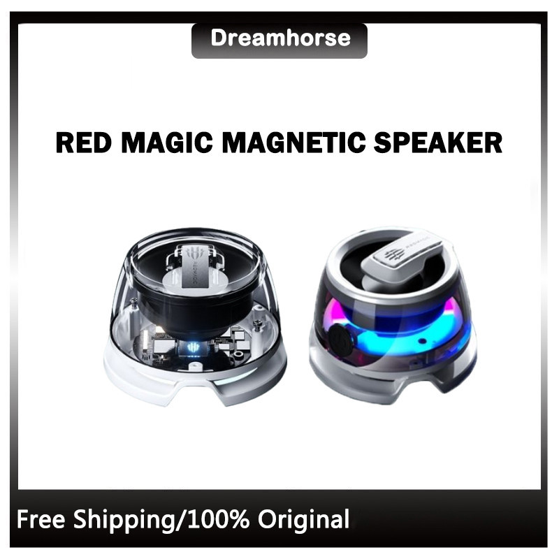 Red Magic Magnetic Speaker Red Magic Magnetic Sound RGB Bluetooth 5.3 ...