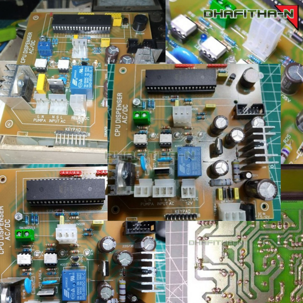 Heat resistant fr4 fiber PCB Mini Ac/Dc Pom Dispenser CPU Module ...