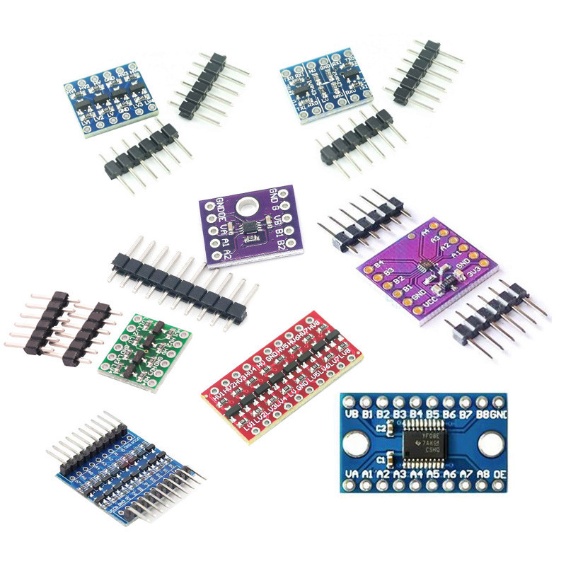 5V-3V IIC UART SPI CH2 CH4 CH2 level conversion modules high-speed full ...