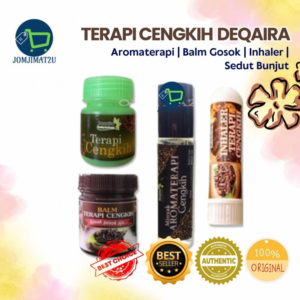 Terapi Cengkih DEQAIRA - Aromaterapi / Balm Gosok / Inhaler / Sedut ...