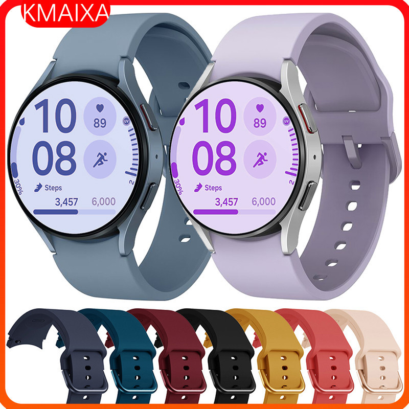 Silicone Strap for Samsung Galaxy Watch FE 7 6 5 4 44mm 40mm 5 Lte 5 ...