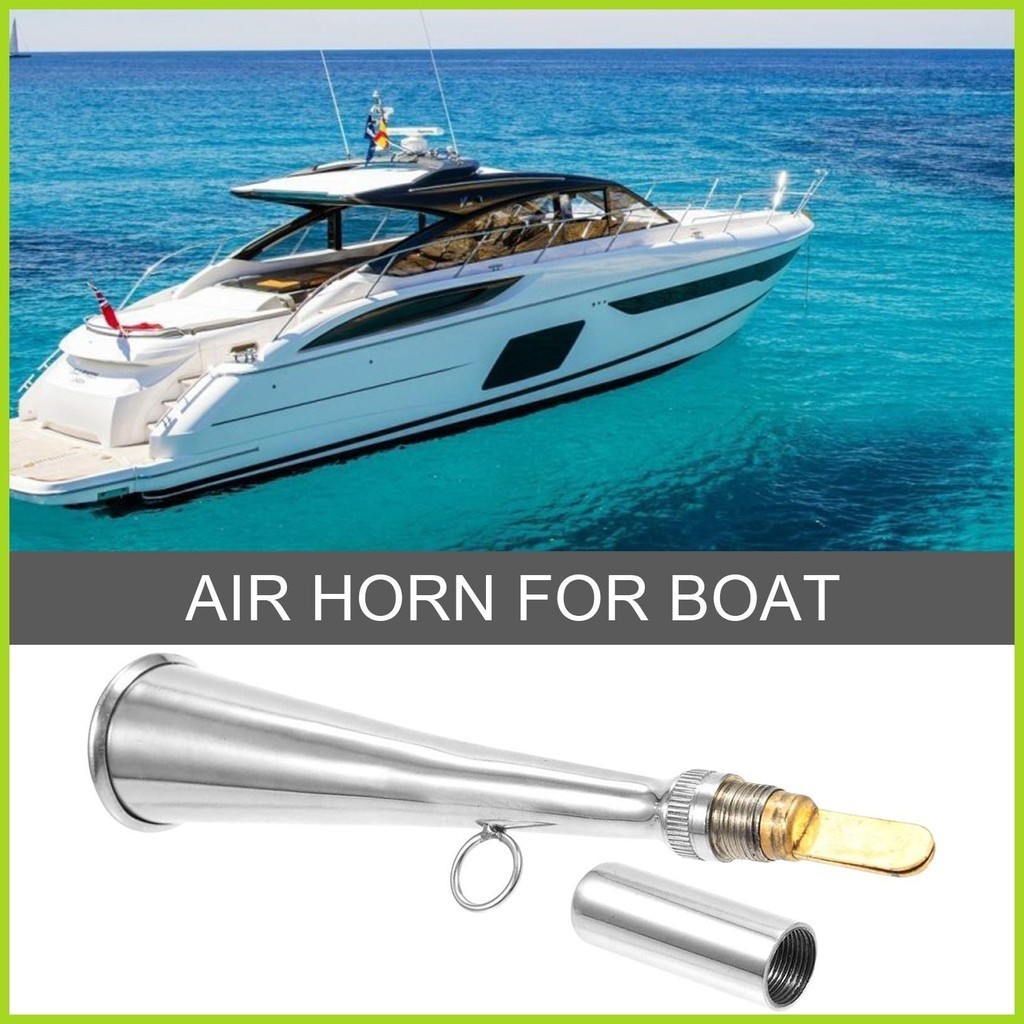 Handheld Foghorn Camping Air Horns Stainless Steel Very Loud Airhorn ...