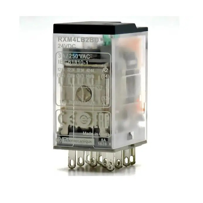 Original RXM4LB2BD economical electromagnetic small intermediate relay ...