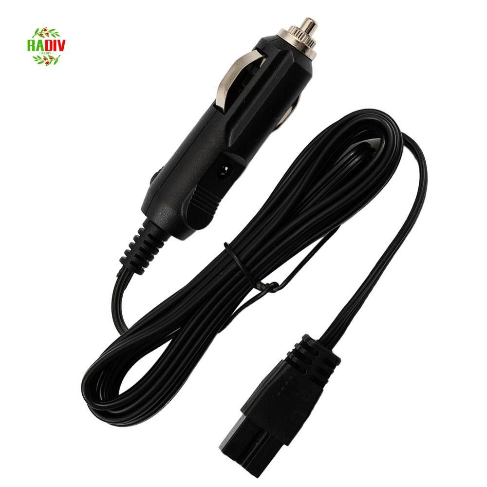 RADIV Mini Fridge Lead Plug Wire, 2m DC 12V Car Refrigerator Lead Cable ...