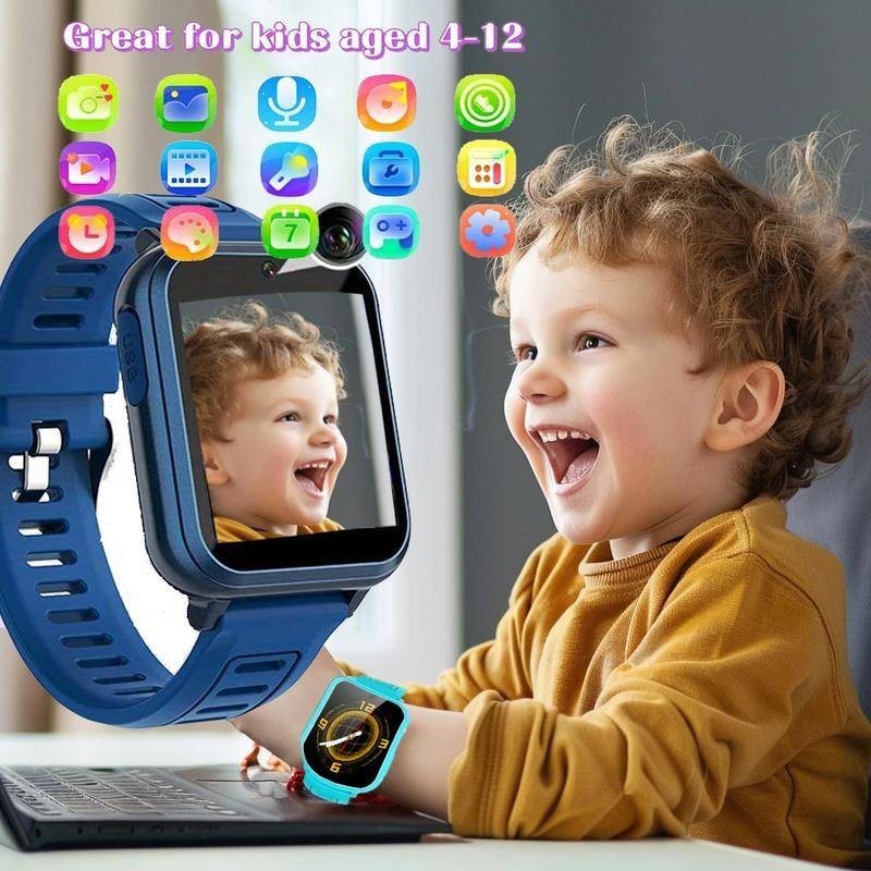 2024 New Kids Smart Watch Reminder Photo Taking Alarm clock game Music ...