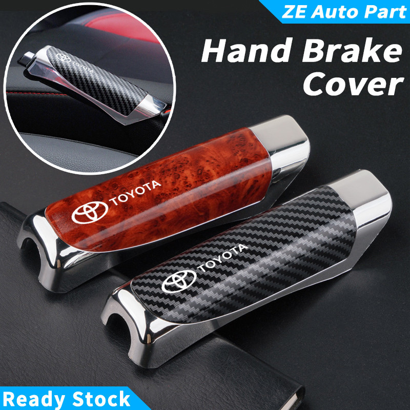 [Follow Prize] Toyota Carbon Fiber Car Hand Brake Cover Protector ...