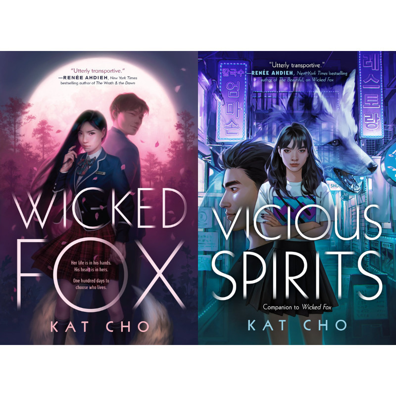 Gumiho Series by Kat Cho | Wicked Fox | Vicious Spirits | Fantasy Romance | Shopee Malaysia
